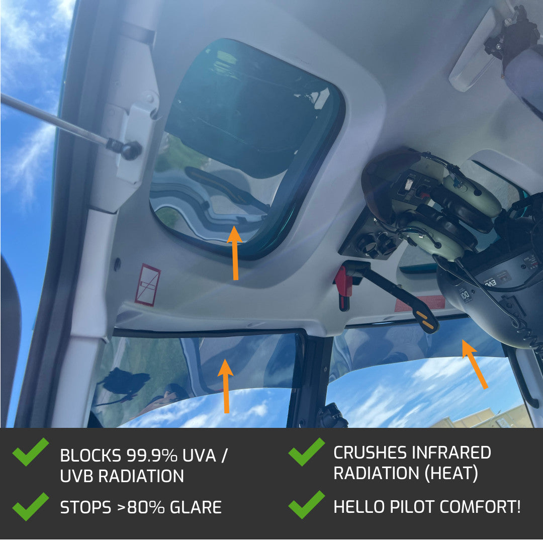 Airbus H125 / AS350 Windshield + Skylight Solution – Baron Pilot Shop
