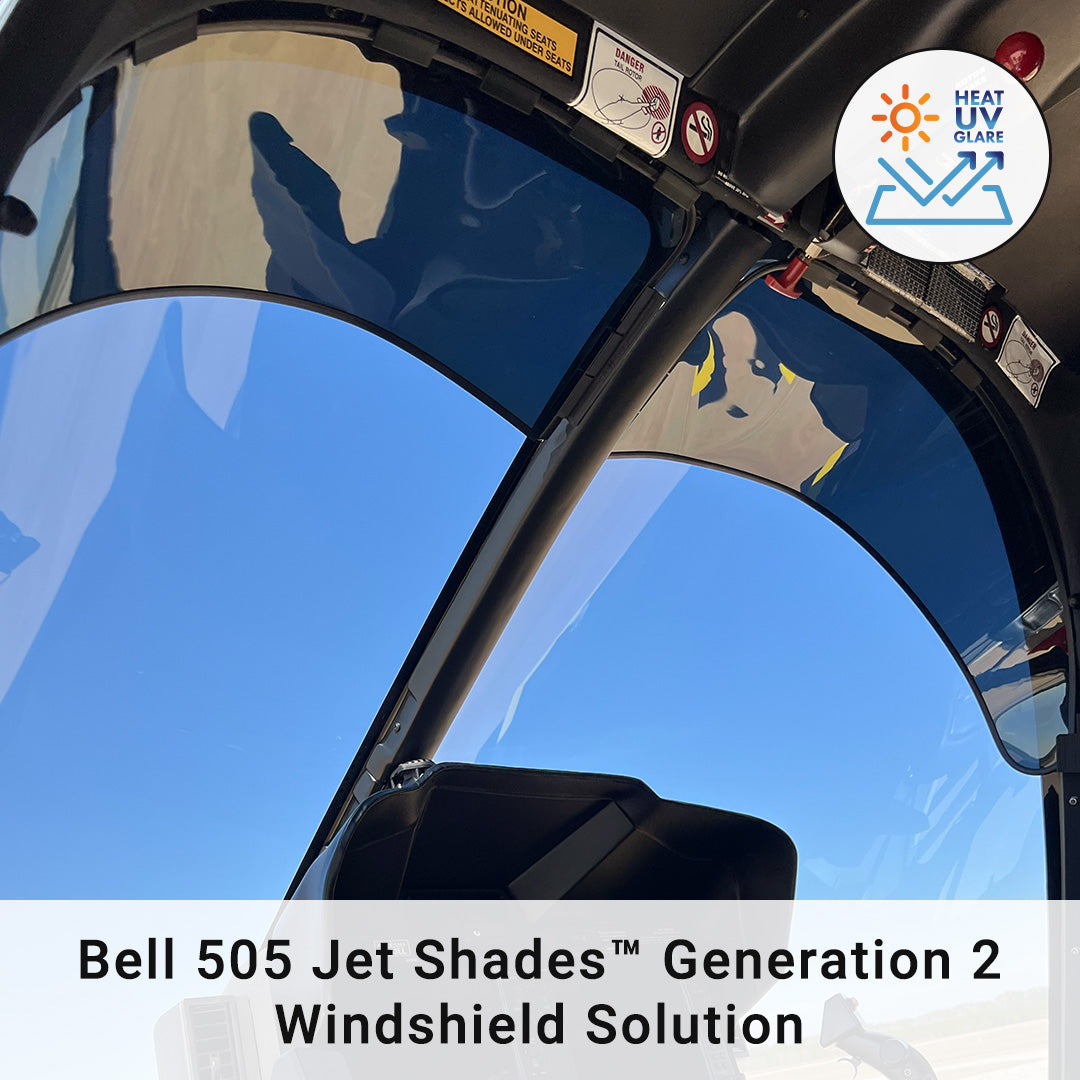 Bell 505 Generation 2 Windshield Solution – Baron Pilot Shop
