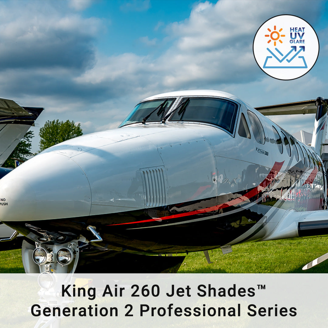 King Air 260 Generation 2 Professional Series Jet Shades – Baron Pilot Shop