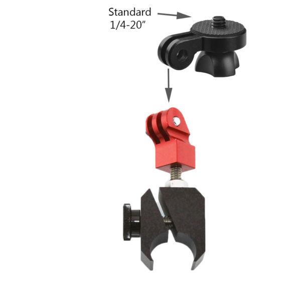 RS Slim Robby Clamp w/ Standard 1/4-20 Threaded Adapter – Baron Pilot Shop