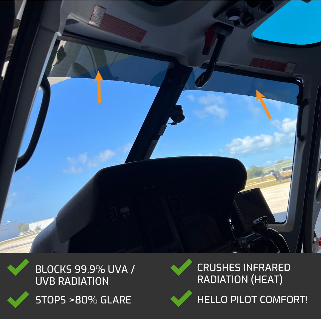 Airbus H125 (AStar AS350) Windshield + Skylight Solution – Baron Pilot Shop