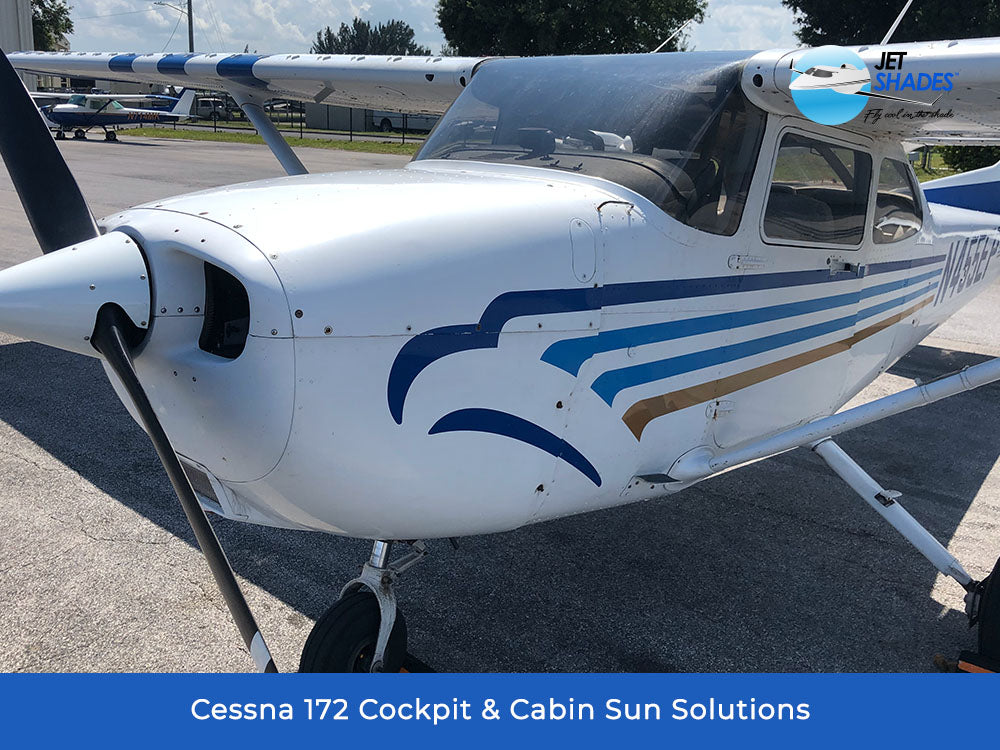 Cessna 172 Cockpit & Cabin Sun Solutions – Baron Pilot Shop